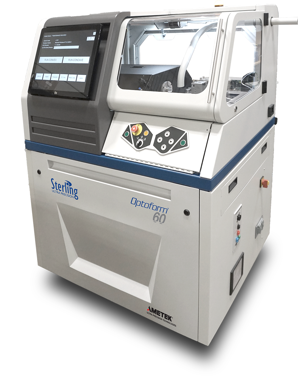 Ophthalmic lathe machining systems for contact lenses and IOLs